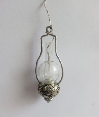 Working lantern - Handcrafted Miniatures